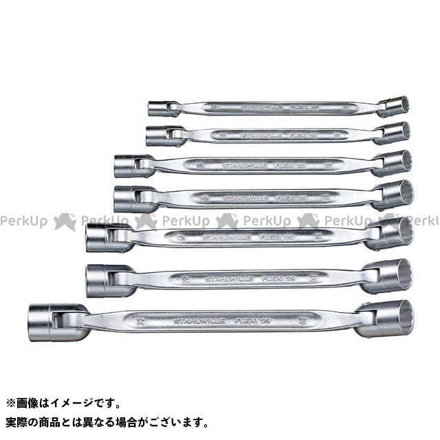●メーカー名：スタビレー / STAHLWILLE●商品名：29/7 フレックスジョイントスパナセット（96430101）●メーカー品番：・29/7●JANコード：4018754081264商品の保証は、メーカー保証書の内容に準じます。商品...