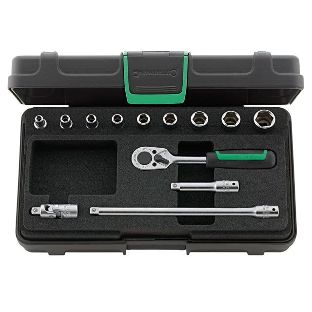 ●メーカー名：スタビレー / STAHLWILLE●商品名：40/9/4KN（1/4SQ）ソケットレンチセット（96011119）●メーカー品番：・40/9/4KN●JANコード：4018754261505商品の保証は、メーカー保証書の内容...