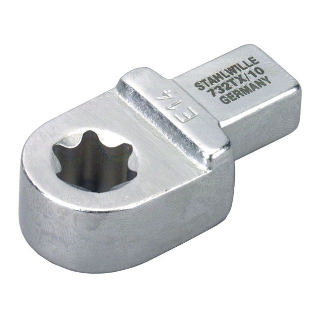●メーカー名：スタビレー / STAHLWILLE●商品名：732TX/10-E6 トルクレンチ差替ヘッド（58291006）●メーカー品番：・732TX/10-E6●JANコード：4018754096787商品の保証は、メーカー保証書の内...