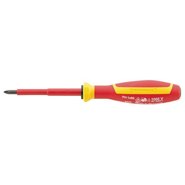 ●メーカー名：スタビレー / STAHLWILLE●商品名：4665VDE-0 絶縁プラスドライバー ＃0（46653000）●メーカー品番：・4665VDE-0N●JANコード：4018754279067商品の保証は、メーカー保証書の内容...
