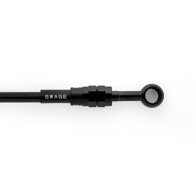 ●メーカー名：スウェッジラインプロ / SWAGE-LINE PRO●商品名：リアブレーキホースキット（ステンレスブラック）●ホースカラー ブラック・ホースカラー：クリアはこちら●メーカー品番：BTPB0032R●JANコード：454995...