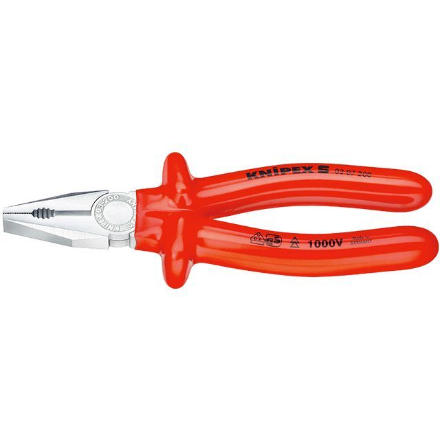 ●メーカー名：クニペックス / KNIPEX●商品名：0307-200 絶縁ペンチ 1000V●メーカー品番：・0307-200●JANコード：4003773015321商品の保証は、メーカー保証書の内容に準じます。質量339gサイズ切断能...