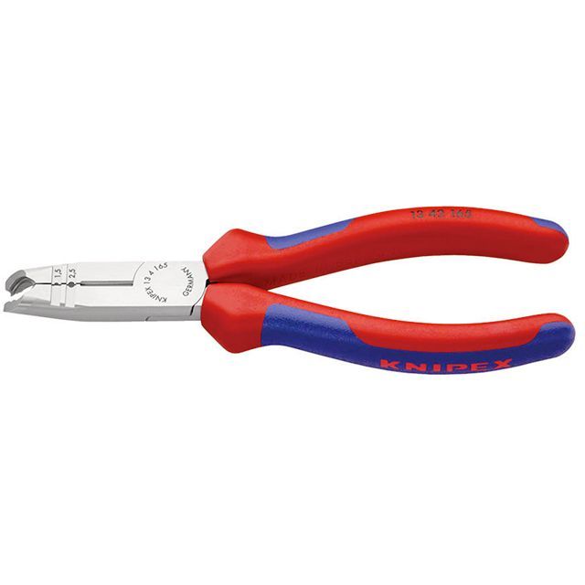 ●メーカー名：クニペックス / KNIPEX●商品名：1342-165 マルチストリッピングプライヤー（SB）●メーカー品番：・1342-165SB●JANコード：4003773079705商品の保証は、メーカー保証書の内容に準じます。質量...