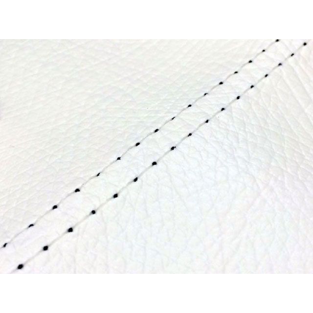 ●メーカー名：グロンドマン / Grondement●商品名：スペイシー125（JF04） 国産シートカバー 張替 白●仕様 透明ダブルステッチ・仕様：黒ステッチはこちら・仕様：黒ダブルステッチはこちら・仕様：赤ステッチはこちら・仕様：赤ダ...