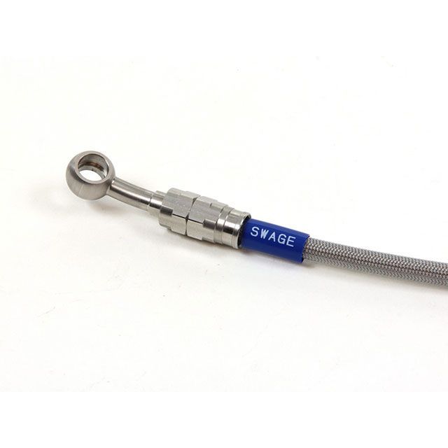 ●メーカー名：スウェッジラインプロ / SWAGE-LINE PRO●商品名：フロントブレーキホースキット バイピース（ステンレス）●ホースカラー クリア・ホースカラー：ブラックはこちら●メーカー品番：STP365FB●JANコード：454...