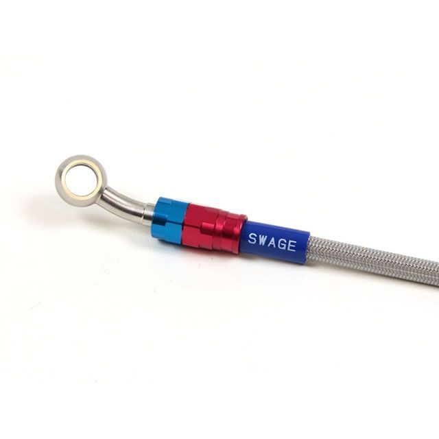 ●メーカー名：スウェッジラインプロ / SWAGE-LINE PRO●商品名：リアブレーキホースキット（レッド/ブルー）●ホースカラー クリア・ホースカラー：ブラックはこちら●メーカー品番：SAP365R●JANコード：4549950569...