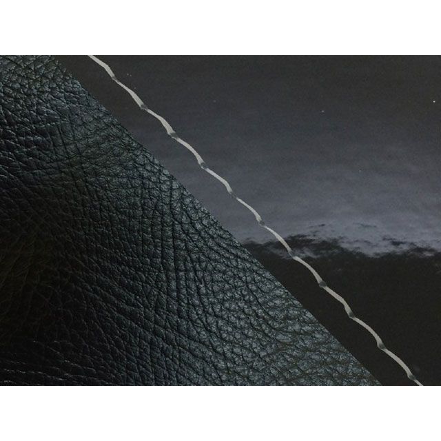 ●メーカー名：グロンドマン / Grondement●商品名：ダンク（AF74） 国産シートカバー 張替 エナメルブラック＆黒●仕様 透明ステッチ・仕様：黒ステッチはこちら・仕様：黒ダブルステッチはこちら・仕様：赤ステッチはこちら・仕様：赤...