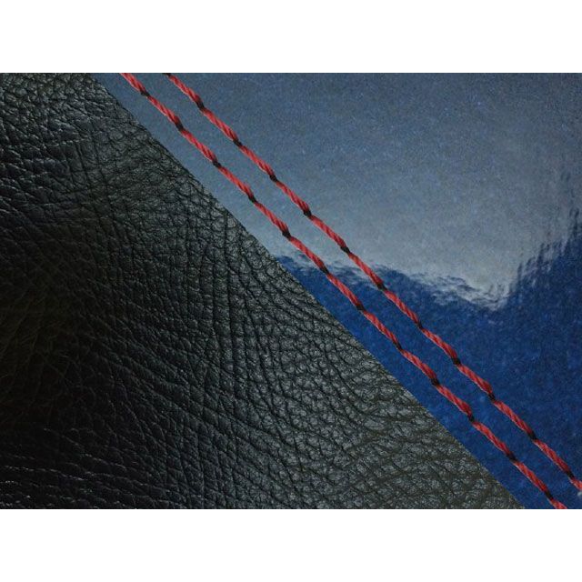 ●メーカー名：グロンドマン / Grondement●商品名：ダンク（AF74） 国産シートカバー 張替 エナメルブルー＆黒●仕様：赤ダブルステッチ・仕様：黒ステッチはこちら・仕様：黒ダブルステッチはこちら・仕様：赤ステッチはこちら・仕様：...