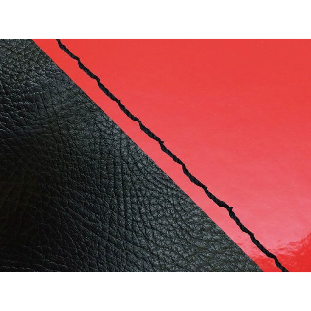 ●メーカー名：グロンドマン / Grondement●商品名：ダンク（AF74） 国産シートカバー 張替 エナメルレッド＆黒●仕様：黒ステッチ・仕様：黒ダブルステッチはこちら・仕様：赤ステッチはこちら・仕様：赤ダブルステッチはこちら・仕様：...