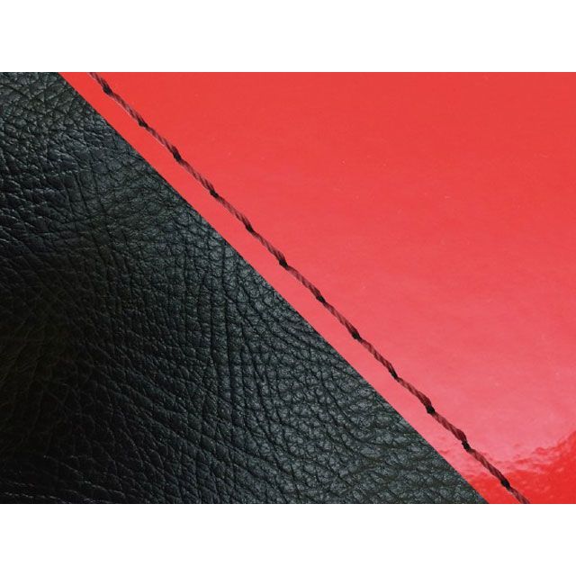 ●メーカー名：グロンドマン / Grondement●商品名：ダンク（AF74） 国産シートカバー 張替 エナメルレッド＆黒●仕様 赤ステッチ・仕様：黒ステッチはこちら・仕様：黒ダブルステッチはこちら・仕様：赤ダブルステッチはこちら・仕様：...