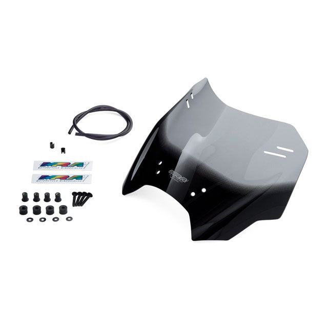 ●メーカー名：エムアールエー / MRA●商品名：スクリーン スポイラー（スモーク）●メーカー品番：MS852S●JANコード：4548916095681商品の保証は、メーカー保証書の内容に準じます。カラースモーク材質アクリルサイズ幅310...