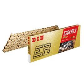 ●メーカー名：ディーアイディー / DID●商品名：レース専用チェーン 520ERT3 G＆G カシメジョイントタイプ●リンク数 114L●JANコード：4525516906845商品の保証は、メーカー保証書の内容に準じます。シリーズレース...