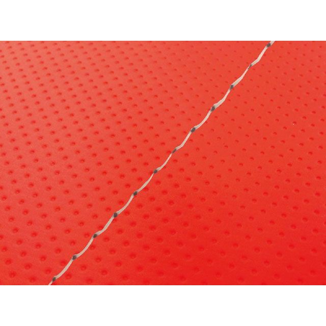 ●メーカー名：グロンドマン / Grondement●商品名：トピック（AF38） 国産シートカバー 張替 フルエンボスレッド●仕様：透明ステッチ・仕様：黄パイピングはこちら・仕様：黒ステッチはこちら・仕様：黒ダブルステッチはこちら・仕様：...