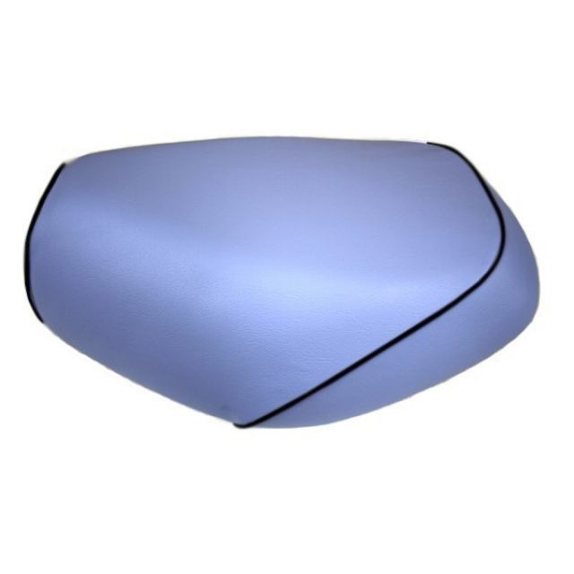 ●メーカー名：グロンドマン / Grondement●商品名：トピック（AF38） 国産シートカバー 張替 ライトブルー●仕様 黒パイピング・仕様：黄パイピングはこちら・仕様：黒ステッチはこちら・仕様：黒ダブルステッチはこちら・仕様：青パイ...