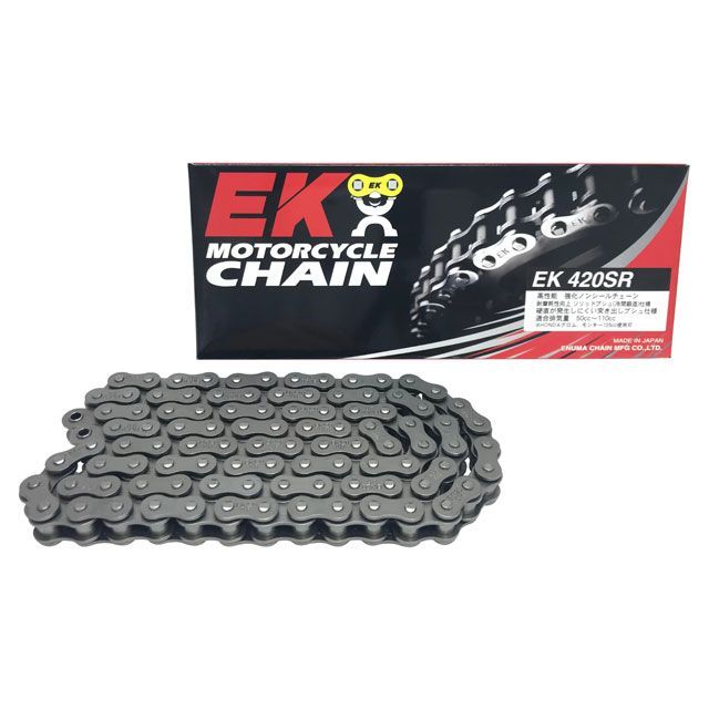 ●メーカー名：江沼チェーン / EKチェーン(イーケーチェーン)●商品名：ハイパフォーマンス ノンシールチェーン 420SR SPJ●カラー スチール リンク数 102L●メーカー品番：JAN_4582252842011●JANコード：45...