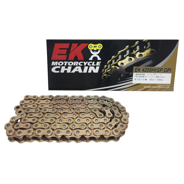 ●メーカー名：江沼チェーン / EKチェーン(イーケーチェーン)●商品名：モトクロスレース/オフロード用 ノンシールチェーン 420SH（GP/GP） SPJ●リンク数 116L●メーカー品番：JAN_4582252854335●JANコー...