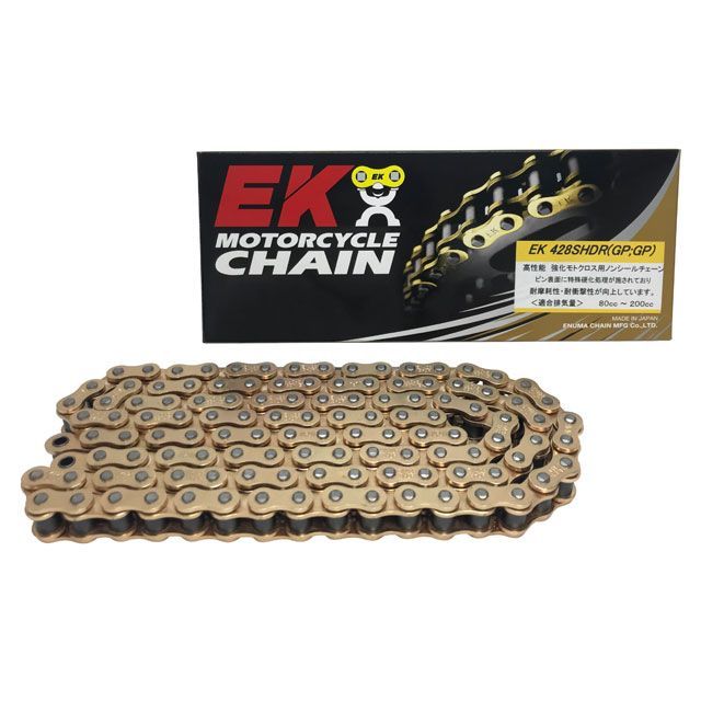 ●メーカー名：江沼チェーン / EKチェーン(イーケーチェーン)●商品名：モトクロスレース用 ノンシールチェーン 428SHDR（GP/GP） SPJ●リンク数 96L●メーカー品番：JAN_4571291818217●JANコード：457...