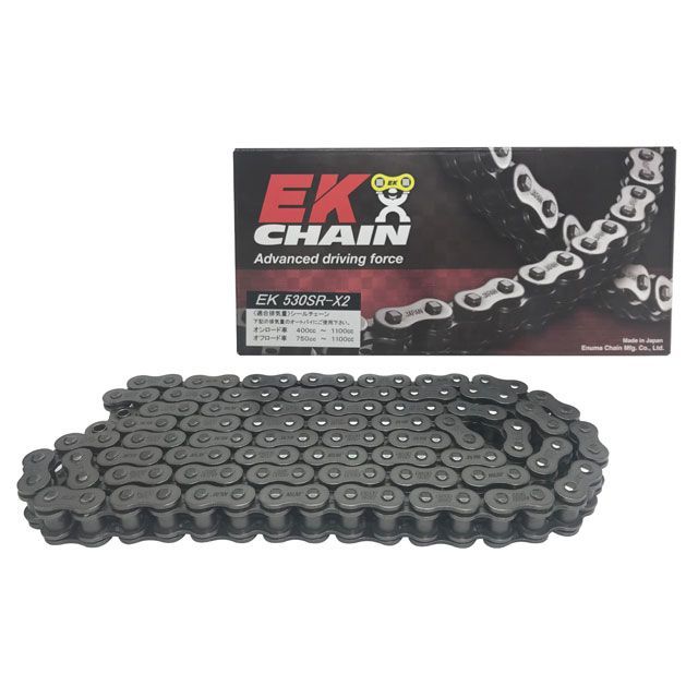 ●メーカー名：江沼チェーン / EKチェーン(イーケーチェーン)●商品名：QXリングチェーン 530SR-X2 MLJ●カラー スチール リンク数 118L●メーカー品番：JAN_4571291810310●JANコード：457129181...