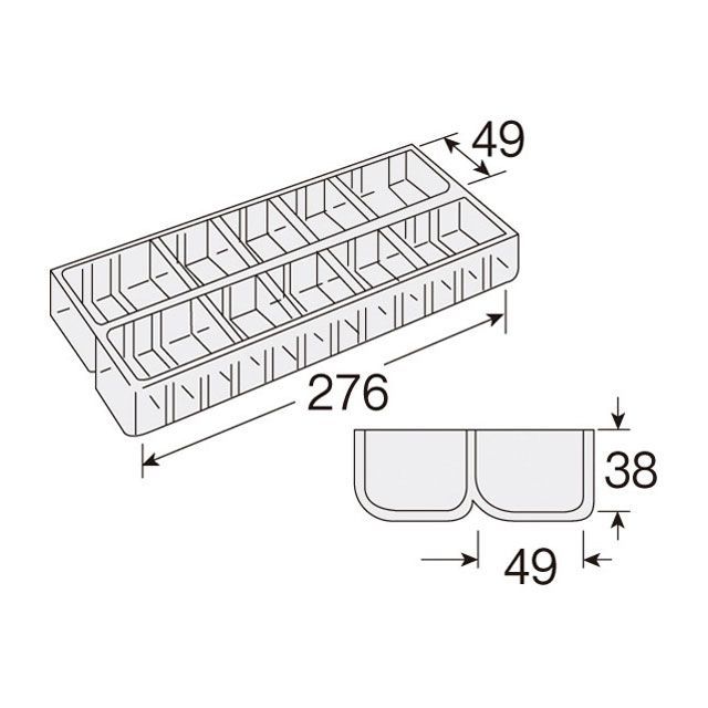 ●メーカー名：ホーザン / HOZAN●商品名：B-351 内箱E（B-50用）●メーカー品番：B-351●JANコード：4962772013519商品の保証は、メーカー保証書の内容に準じます。商品内容仕切板E（B-355）×8枚仕様最大仕...