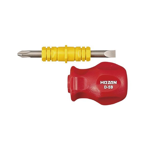 ●メーカー名：ホーザン / HOZAN●商品名：D-59 差替スタビードライバー（+）NO.2/（-）6.0●メーカー品番：D-59●JANコード：4962772020593商品の保証は、メーカー保証書の内容に準じます。仕様■先端サイズ（m...