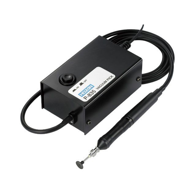 ●メーカー名：ホーザン / HOZAN●商品名：P-835 バキュームピック●メーカー品番：P-835●JANコード：4962772068359商品の保証は、メーカー保証書の内容に準じます。●商品内容パット3種類（S・M・L）、ノズル（直・...