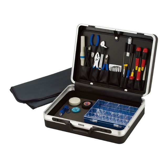 ●メーカー名：ホーザン / HOZAN●商品名：S-60-B 工具セット●メーカー品番：S-60-B●JANコード：4962772070611商品の保証は、メーカー保証書の内容に準じます。●商品内容パーツケース（B-10-AB）、差替ドライ...