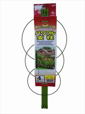 用途が広がる朝顔支柱。長時間の使用に耐える特殊金属バネであらゆる植物をサポートします。　朝顔、クレマチスなどつる性植物に朝顔、クレマチスなどつる性植物に　　材質：PE被覆鋼管PVC被覆鉄線 バネ：Fe ジョイント：PP　寸法(長さ(cm))...
