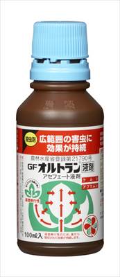 背の高い庭木や広い面積で使いやすい液体タイプ　花と野菜の害虫防除に、葉につく害虫・土の中の害虫を同時に防除広範囲の害虫に効果が持続　※本剤は農薬ですので使用上の注意事項をよく読んでご使用下さい。※本剤は農薬ですので使用上の注意事項をよく読ん...