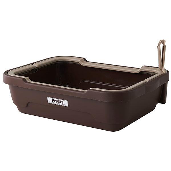 製品仕様商品名 しつけるトイレ C-S　ブラウン 材　質 PP樹脂 サイズ W410 x D300 x H120 mm 商品説明 固まるタイプの砂に適したネコ用トイレです！ あらゆる種類の固まる砂の使用に適した、ネコ用のトイレです。 白色の...