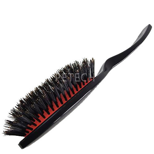 こちらの商品は、旧ロゴの商品となります。商品は新品未使用品です。豚毛は硬さはノーマルで弾力性のある毛腰とシャープな毛通り、短毛犬やシングルコートに地肌のマッサージと艶出しにご使用いただけます。毛質は豚毛で硬さはノーマルです。艶出しによし、整...