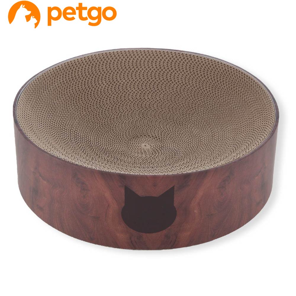 研いでよし！交換できるので経済的 猫のカラダにぴたりとフィット♪猫が入りたくなるすり鉢構造のつめとぎベッドです。 ■「直径：40cm」なので、大きめ猫ちゃんでもバッチリ使える 円形ベッドの直径は約40cm。大きめ猫ちゃんでもバッチリ使えるサ...