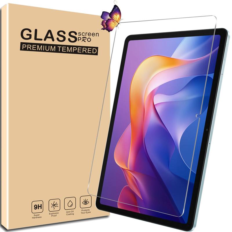 【1枚セッ】UNEED Redmi Pad 2 フィルム Redmi Pad 2 11 インチ 用の ガラスフィルム 強化液晶保護フィルム ワンタッチ貼付け/気泡ゼロ/ケースと干渉せず/硬度9H/飛散防止/指紋防止⭕「対応機種」Redmi ...