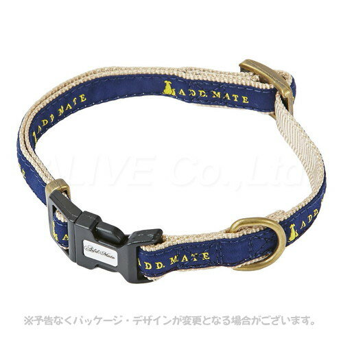 シンボルマークをデザインしたヴィンテージ風の犬具 商品の特長 ブランドのシンボルマークをデザインしたヴィンテージ風の犬具。 着脱簡単なワンタッチバックル式。 サイズ S テープ幅：15mm、適応サイズ(首囲)：25〜40cm 原材料 ナイロ...