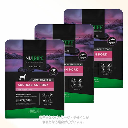 愛犬が泣いて喜ぶ！肉食性の犬本来の正しい食事 商品の特長 トライプを主原料の1つとし、穀物不使用グレインフリーでアレルギーに配慮。 トライプは反芻動物の希少な部位で、非常に栄養価と嗜好性が高い原料です。 ビタミン・ミネラルが豊富なトライプに...