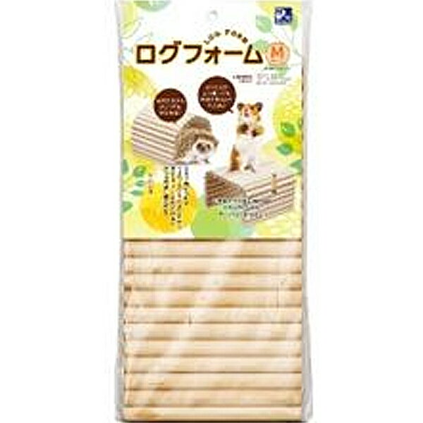 丈夫で曲げられるワイヤー入りログ（丸太）だから自由なフォームが作れてさまざまにシーンに使えます。U字型や半円型に曲げればハウスやトンネル・ブリッジにもなるよ♪天然木だからかじっても安心、安全♪上にのっても強度があるから大丈夫♪ 【 材質・成...