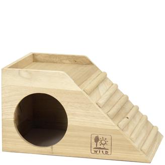 見晴らし台へ、スロープで上がれる木製の隠れ家ハウス。プレーリードッグにもピッタリ！！ 【 材質・成分・素材など 】 天然木 【 製造国 】 中国 【 サイズ 】 W300×D200×H170mm 【 組立て有無 】 無し 【 メーカー名 】...