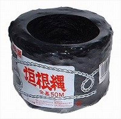棕櫚縄です。様々な用途での結束にお使い頂けます。　結束など結束など　　寸法(幅W×奥行D×長さH)(mm)3×3×50000　材質：棕櫚、パーム混合　カラー:黒　　　　　