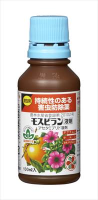 カキの実を落とす「カキノヘタムシガ」の防除に。浸透移行性殺虫剤　野菜・花の虫と病気はおまかせください。持続性のある害虫防除薬　※本剤は農薬ですので使用上の注意事項をよく読んでご使用下さい。※本剤は農薬ですので使用上の注意事項をよく読んでご使...