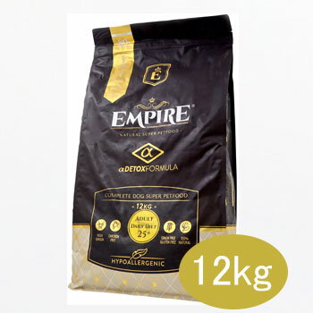 エンパイア アダルトデイリー 25+ 12kgEMPIRE ADULT DAILY Complete Dog Dry Food 【25+は中大型犬向け商品です】 多くのジビエ肉を使用した健康的で低アレルギー、チキンフリー、グレインフリー、グ...