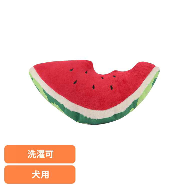 ■商品サイズ（cm）幅約18×奥行約8×高さ約9■商品重量約0.063kg■製品仕様素材：ベロア（ポリエステル100％）、オリジナル再生ペットボトル繊維 ウォーターメロン　18 × 9 × 8 cm、63 g【お手入れ】洗濯機で丸洗いが可能...