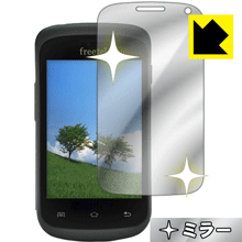 ※対応機種 : freetel FT132A / freetel priori FT132A※写真はイメージです。「Mirror Shield」は、画面が鏡に早変わりし、のぞき見が防止できる『ミラータイプ液晶保護フィルム』です。●液晶画面が...