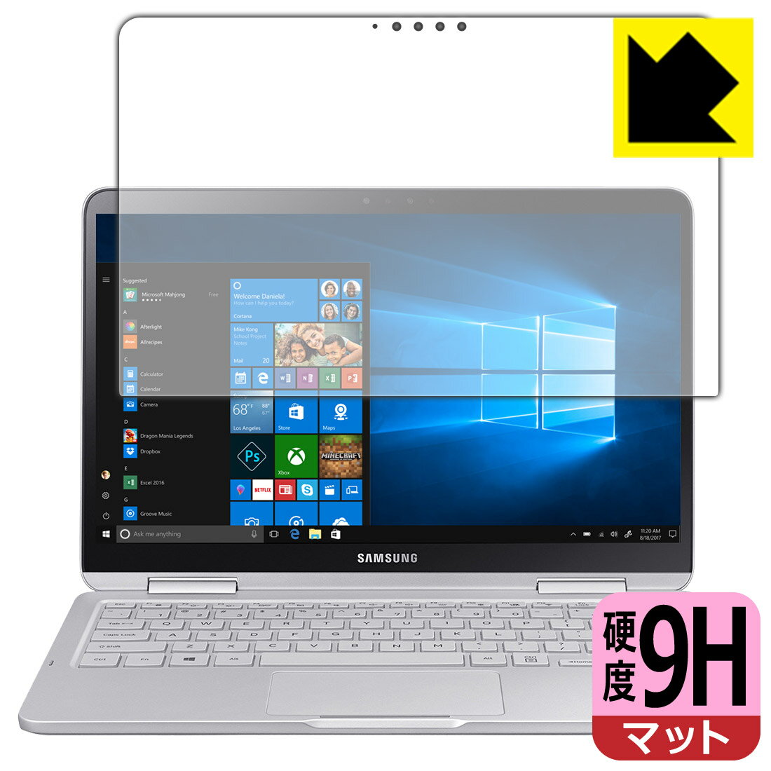 ●対応機種 : Samsung Notebook 9 Pen 13 (2018年モデル)●内容量 : 1枚●柔軟性があり、ガラスフィルムのように衝撃を受けても割れない『9H高硬度【反射低減】保護フィルム』 ●安心の国産素材を使用。日本国内の...