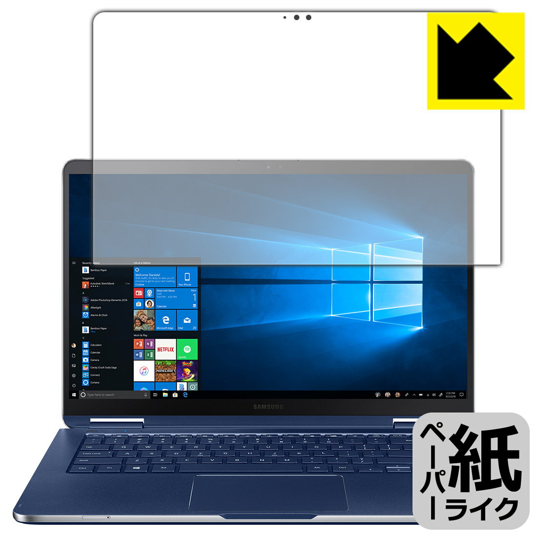 ●対応機種 : Samsung Notebook 9 Pen 13 (2019年モデル)●内容量 : 1枚●紙のような描き心地を実現する『ペーパーライク保護フィルム』です。表面はアンチグレア(反射防止)タイプなので、光の反射や映り込みを抑え...