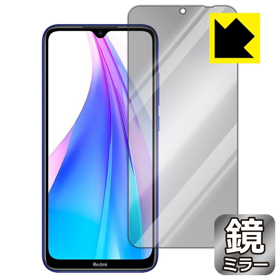 ●対応機種 : Xiaomi Redmi Note 8T●製品内容 : 前面用1枚●※この機器は周辺部が曲面となったラウンド仕様のため、保護フィルムを端まで貼ることができません。(表示部分はカバーしています)●画面が鏡になり、機器の画面でさ...