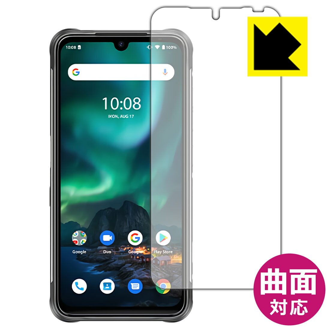 ●対応機種 : UMIDIGI BISON●内容量 : 1枚●素材はTPU(熱可塑性ポリウレタン)を採用。一般的な保護フィルムでは貼りつかなかった曲面に対応し、機器の端までしっかりとカバーします。●素材自体が衝撃を吸収。自己修復性にも優れて...