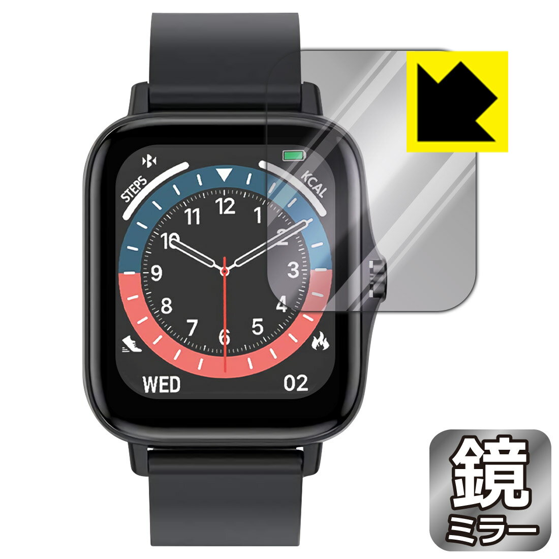 ●対応機種 : POLION スマートウォッチ T42●内容量 : 1枚●※この機器は周辺部が曲面となったラウンド仕様のため、保護フィルムを端まで貼ることができません。そのため、表示部分よりも保護フィルムが小さくなっています。　　※機器の端...