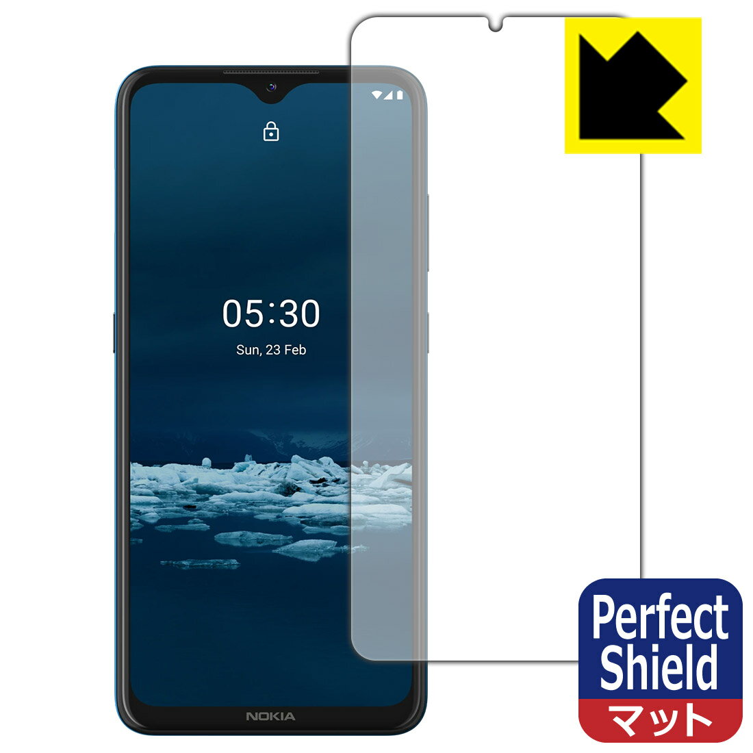 ●対応機種 : Nokia 5.3●製品内容 : 前面用1枚●※この機器は周辺部が曲面となったラウンド仕様のため、保護フィルムを端まで貼ることができません。(表示部分はカバーしています)●「Perfect Shield」は画面の反射を抑え、...