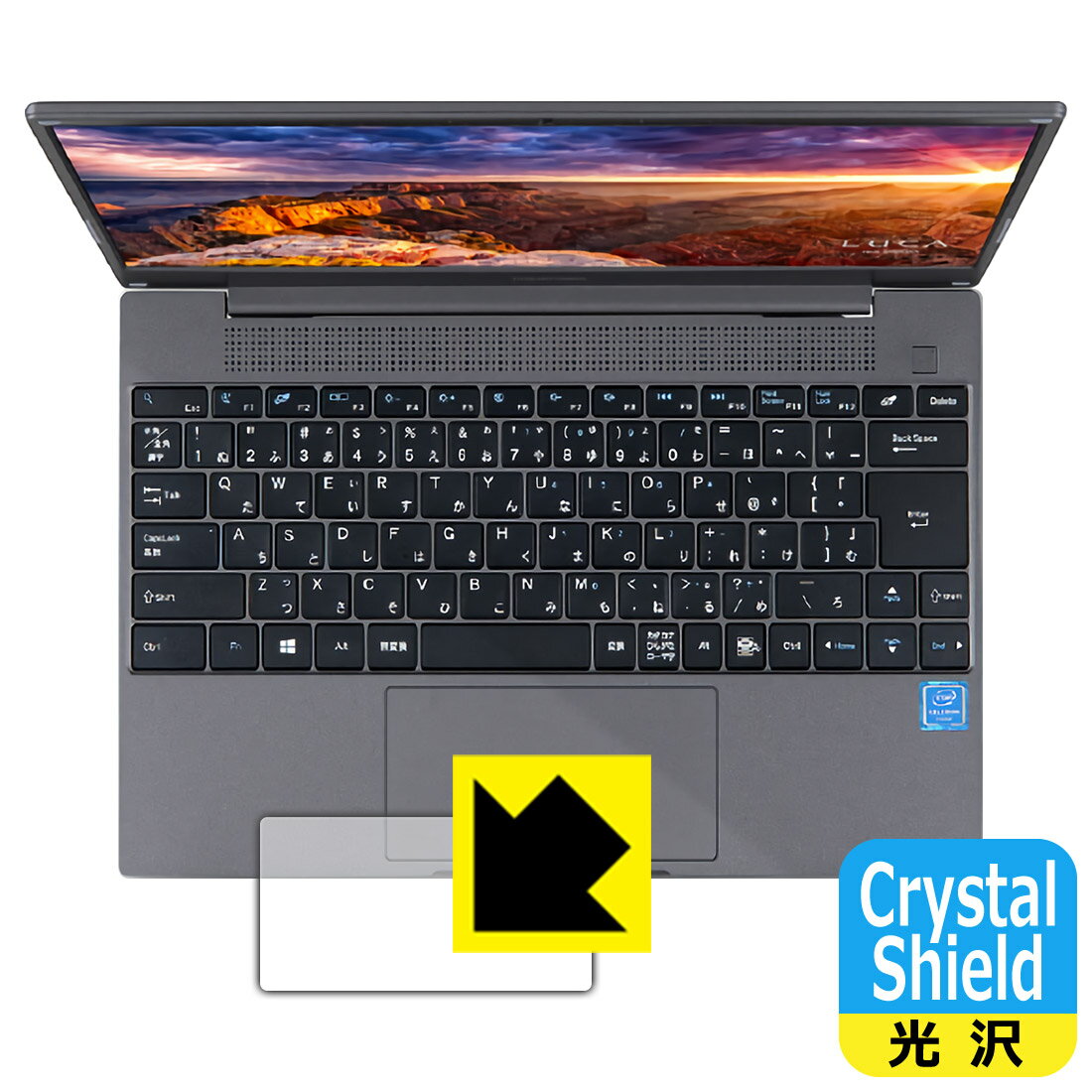 ●対応機種 : アイリスオーヤマ(IRIS OHYAMA) LUCA Note PC (IPC-AA1401-HM)●製品内容 : タッチパッド用1枚●「Crystal Shield」は高い透明度と光沢感で、保護フィルムを貼っていないかのよ...