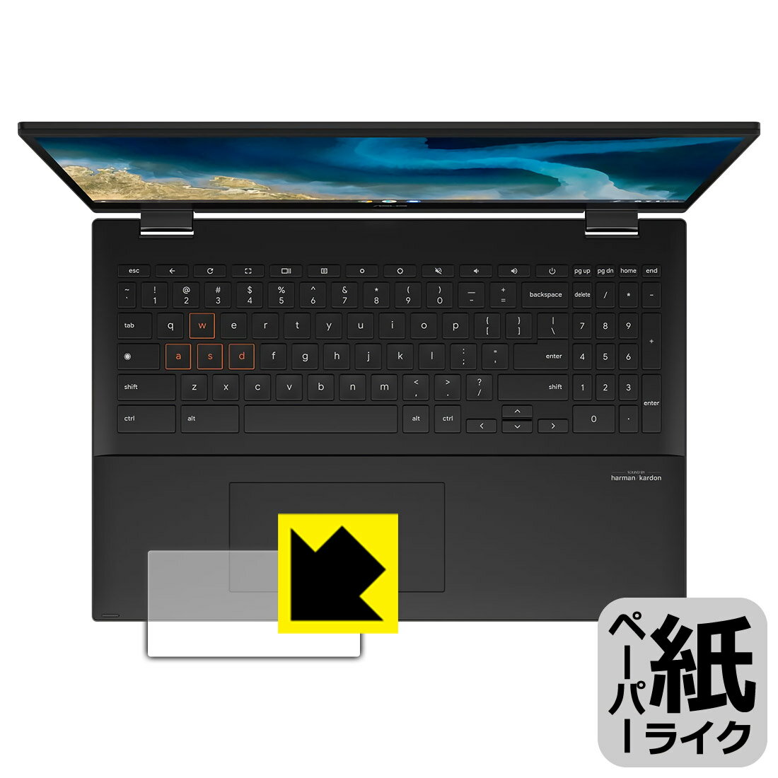 ●対応機種 : ASUS Chromebook Flip CM5 (CM5500FDA)●製品内容 : タッチパッド用1枚●※タッチパッド表面の仕上げの都合により、保護フィルムは完全に密着しません。貼りつきムラが目立つ場合があります。この点...