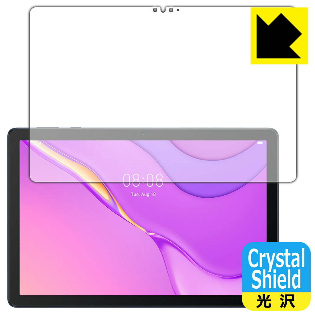 ●対応機種 : HUAWEI MatePad T10s (10.1インチ) (AGS3-W09)●製品内容 : 前面用3枚●「Crystal Shield」は高い透明度と光沢感で、保護フィルムを貼っていないかのようなクリア感のある『光沢タイ...